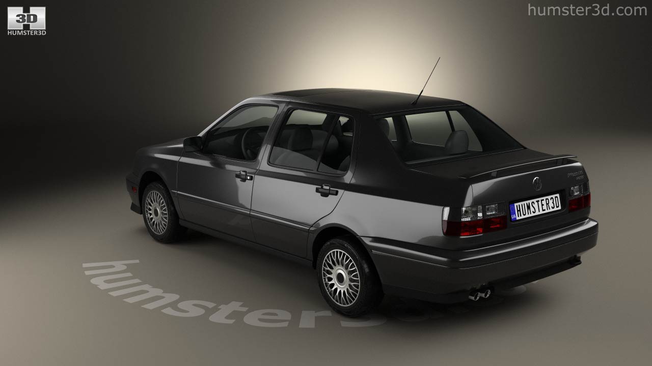 360 view of Volkswagen Jetta 1998 3D model - 3DModels store