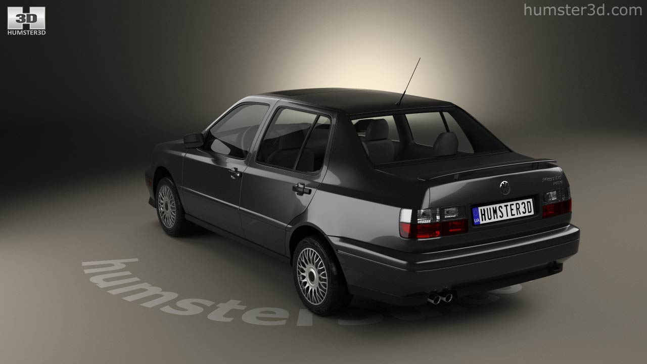 360 view of Volkswagen Jetta 1998 3D model - 3DModels store
