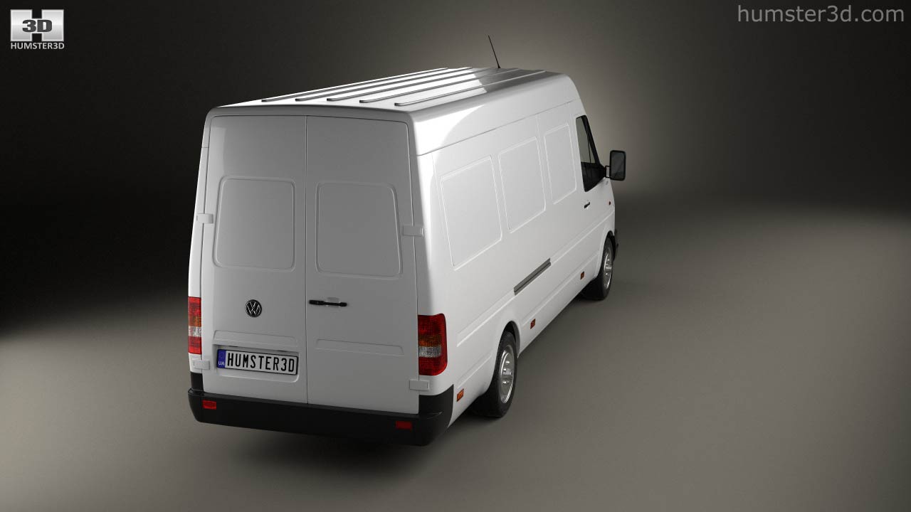360 view of Volkswagen LT Panel Van L3H2 1996 3D model - 3DModels store