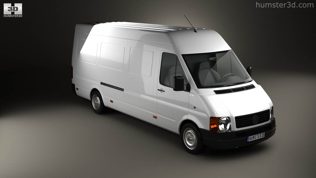 360 view of Volkswagen LT Panel Van L3H2 1996 3D model - 3DModels store