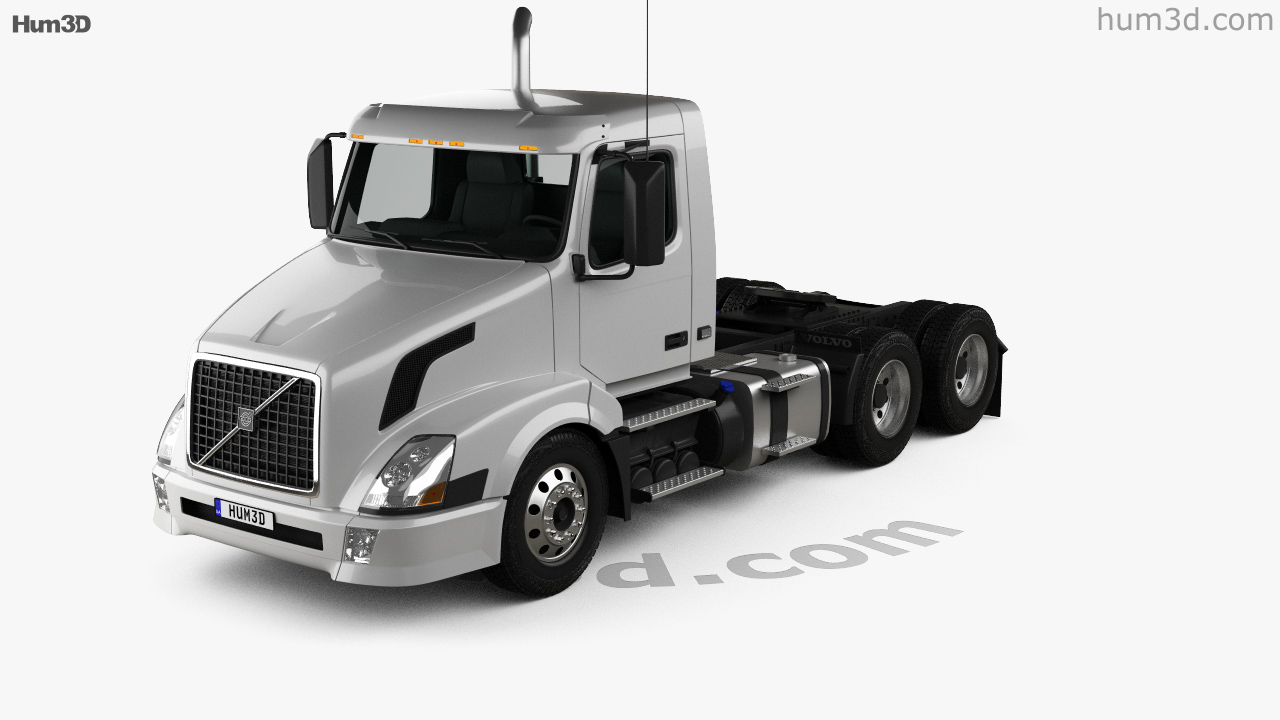 360 view of Volvo VNL (300) Tractor Truck 2014 3D model - 3DModels store
