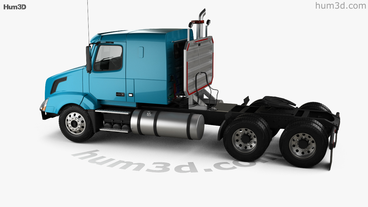 360 view of Volvo VNL (430) Tractor Truck 2014 3D model - 3DModels store
