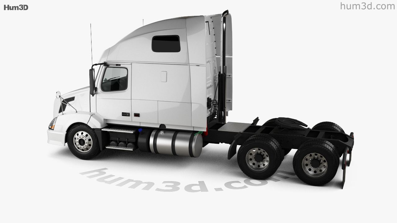 360 view of Volvo VNL (610) Tractor Truck 2014 3D model - 3DModels store