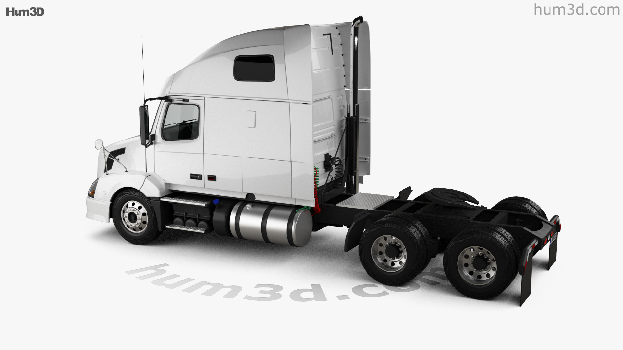 360 view of Volvo VNL (610) Tractor Truck 2014 3D model - 3DModels store