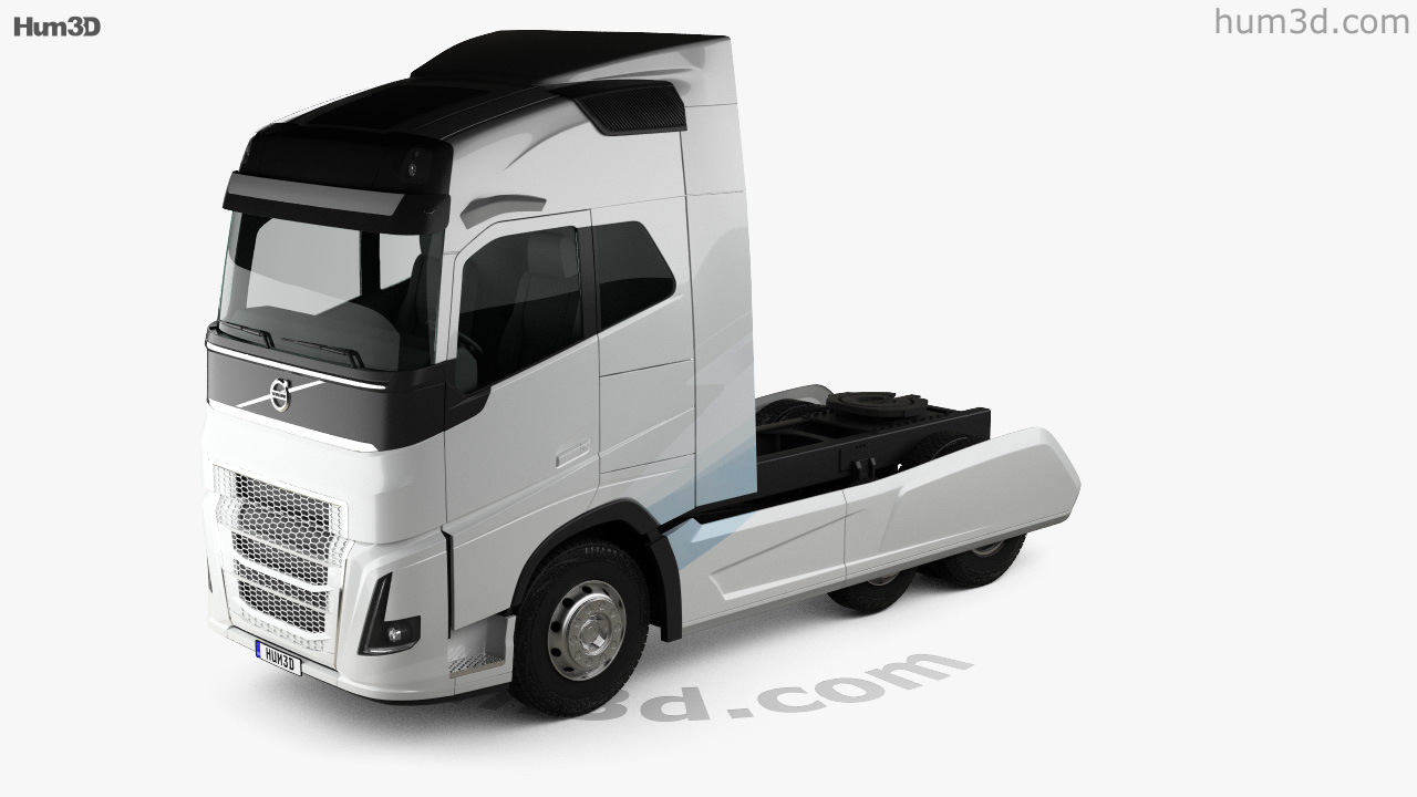 360 view of Volvo FH Tractor Truck 2020 3D model - 3DModels store