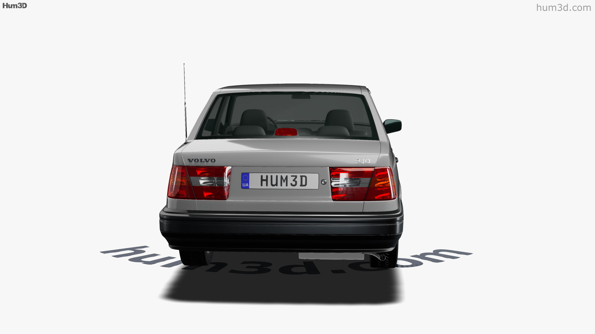 360 view of Volvo 940 1998 3D model - 3DModels store