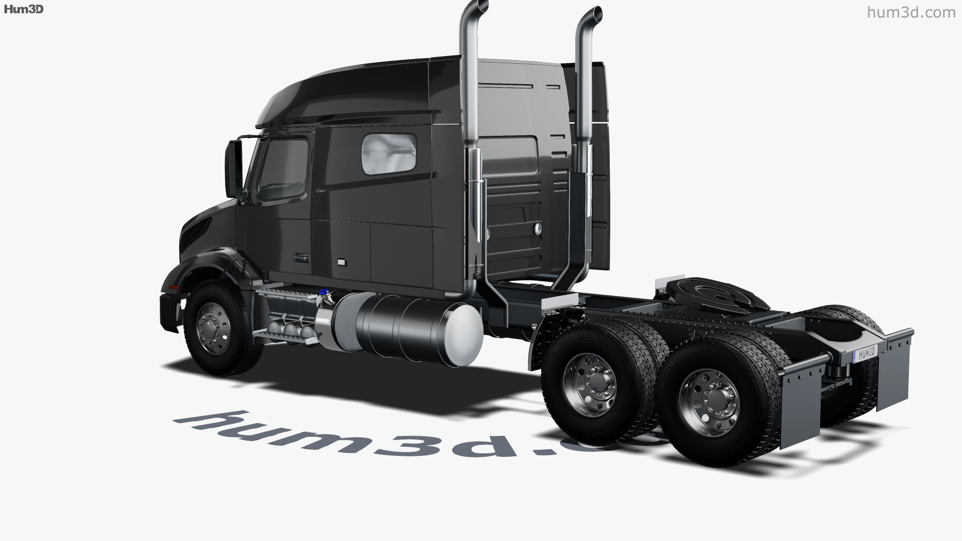 360 view of Volvo VNX 740 Tractor Truck 2023 3D model - 3DModels store