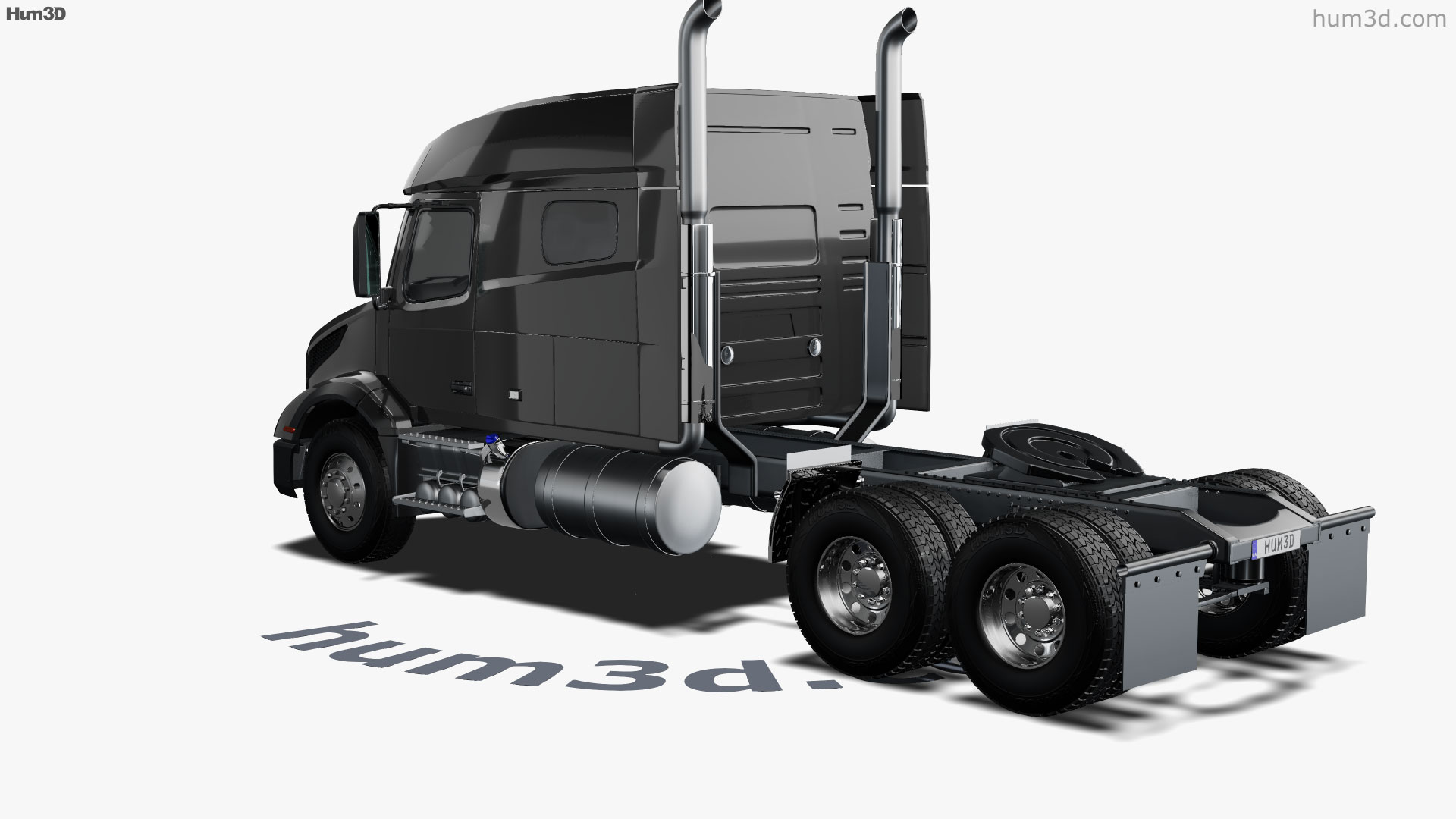 360 view of Volvo VNX 740 Tractor Truck 2023 3D model - 3DModels store