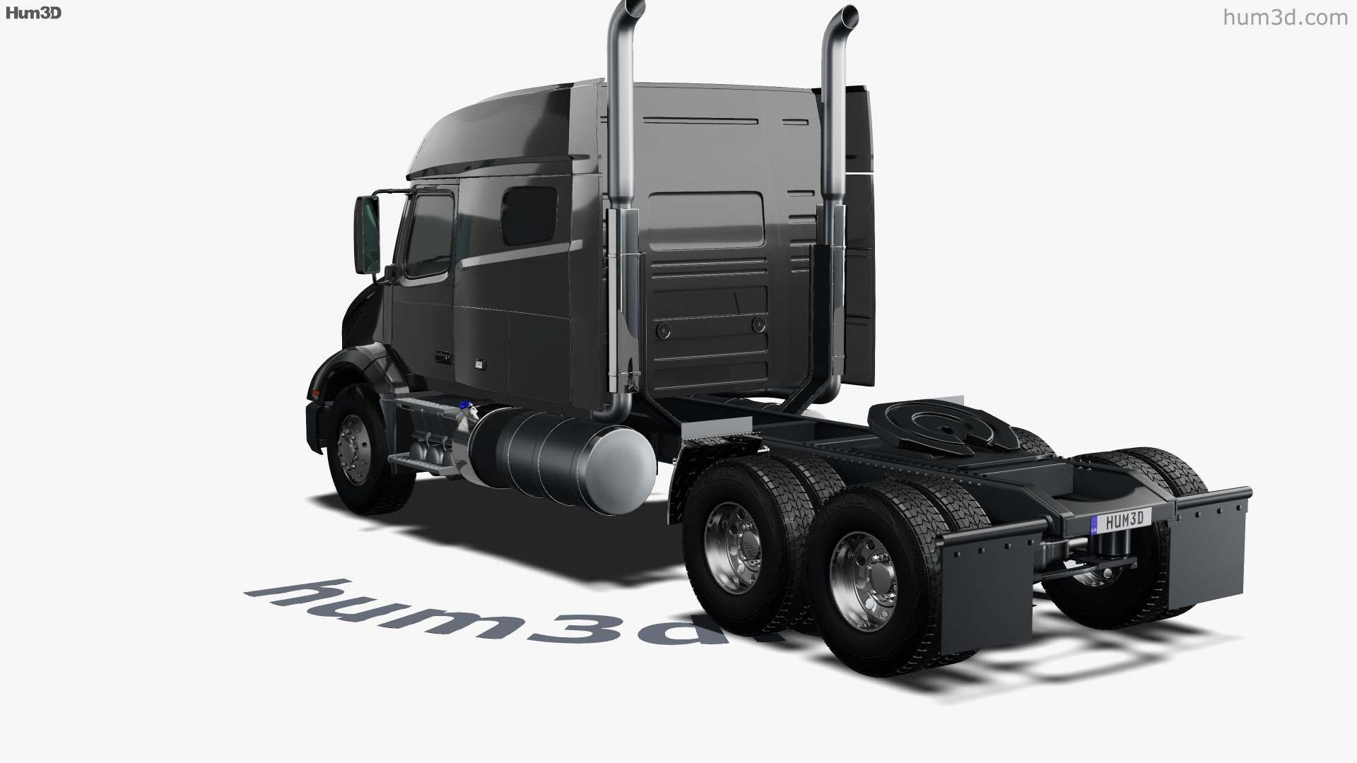 360 view of Volvo VNX 740 Tractor Truck 2023 3D model - 3DModels store