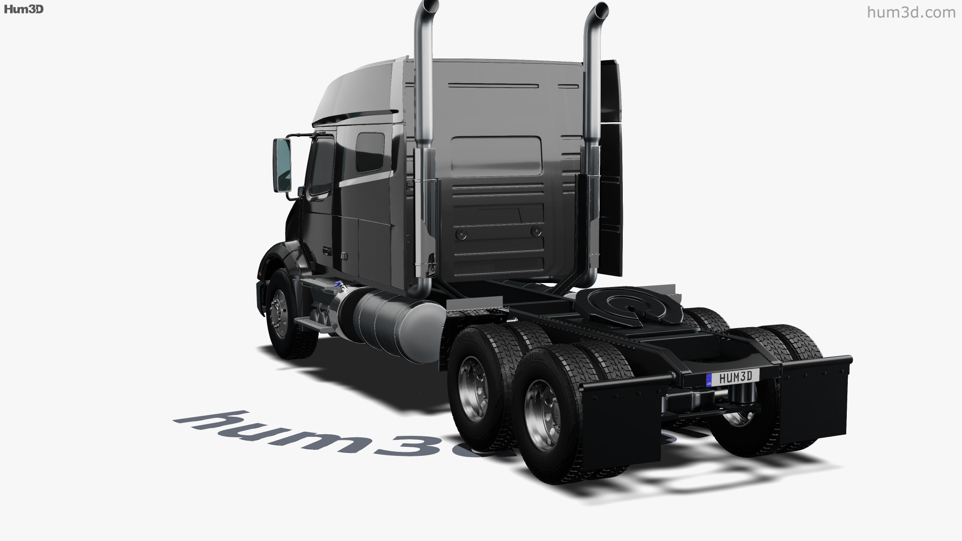 360 view of Volvo VNX 740 Tractor Truck 2023 3D model - 3DModels store