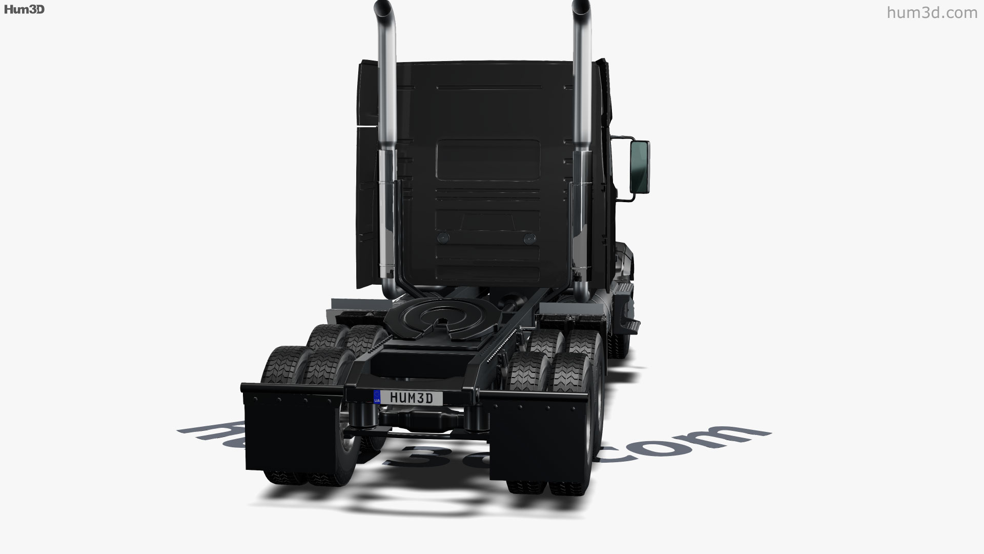360 view of Volvo VNX 740 Tractor Truck 2023 3D model - 3DModels store