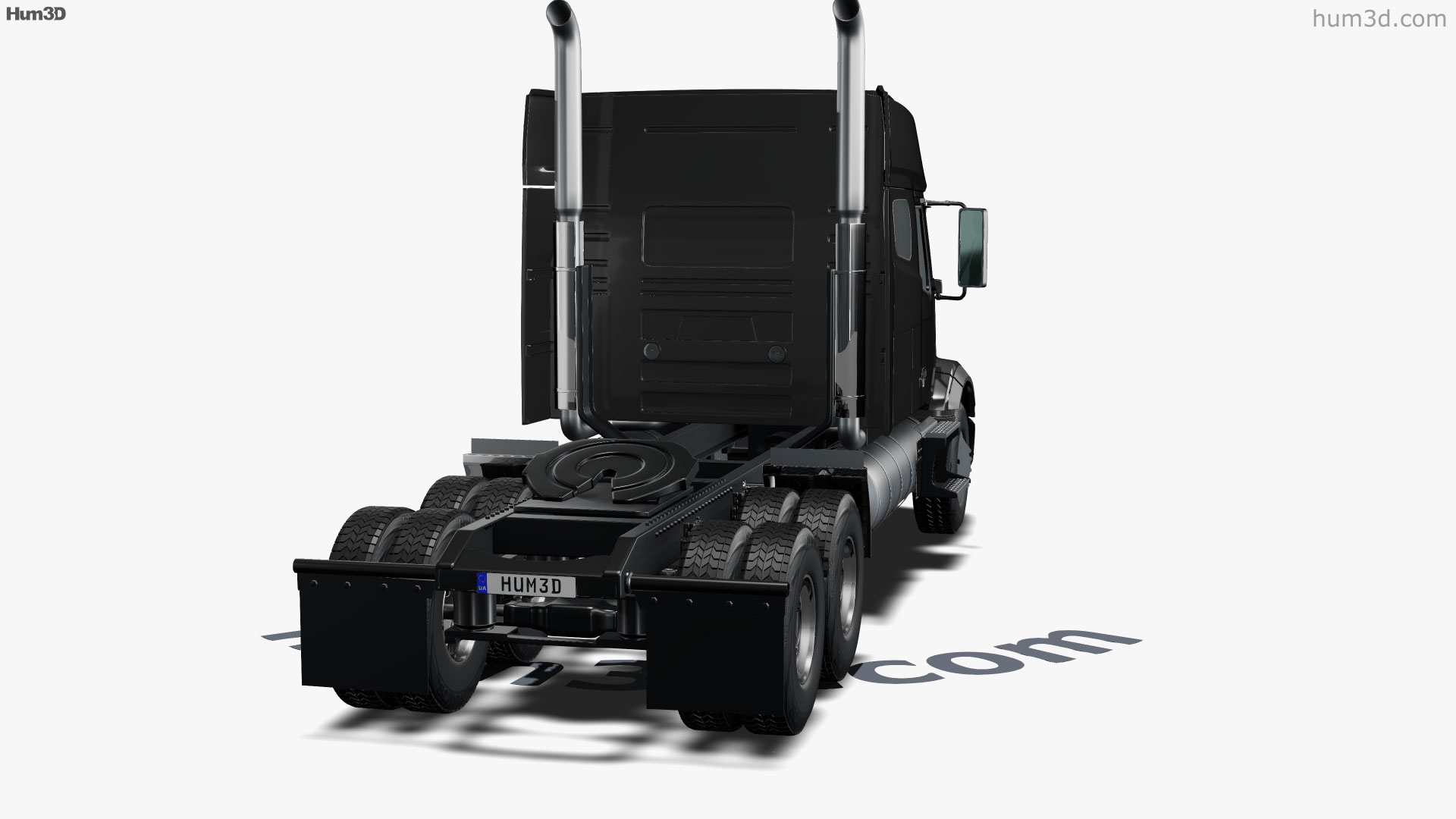 360 view of Volvo VNX 740 Tractor Truck 2023 3D model - 3DModels store
