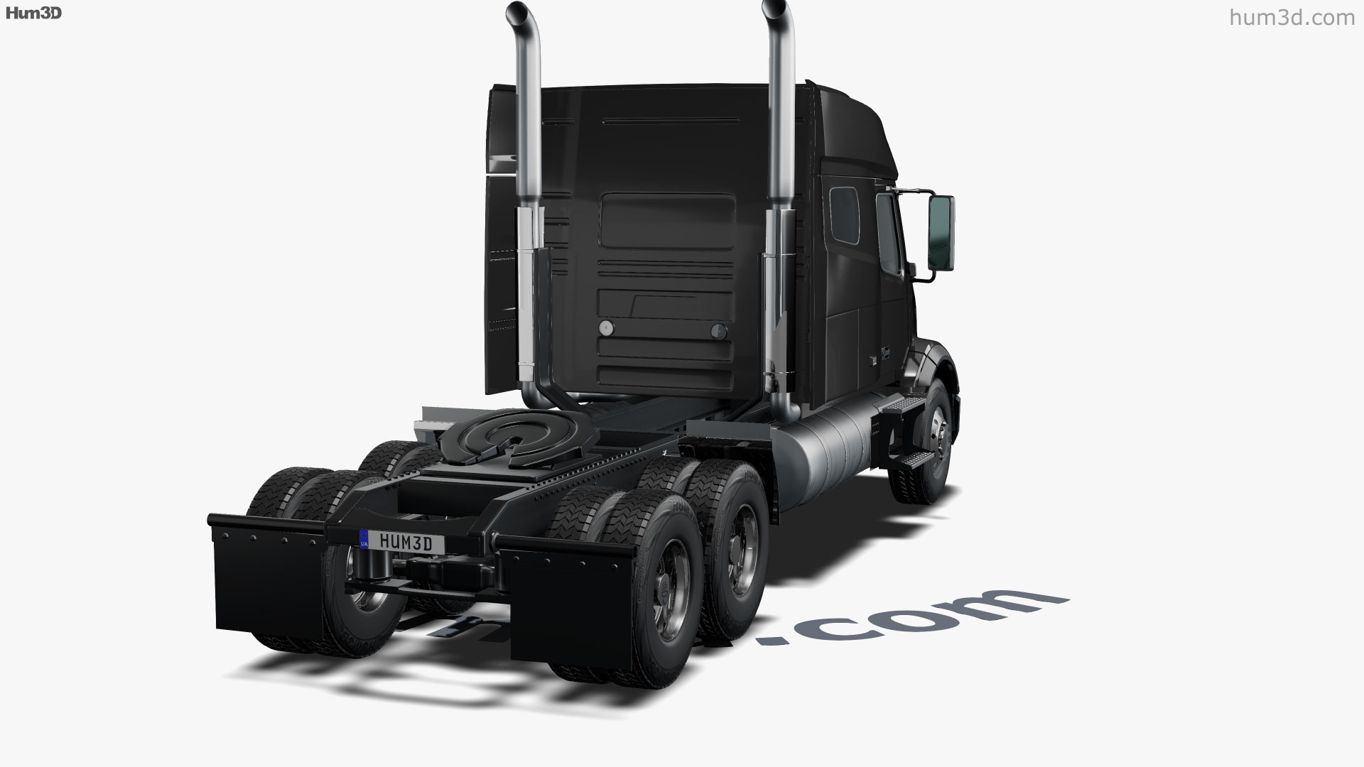 360 view of Volvo VNX 740 Tractor Truck 2023 3D model - 3DModels store