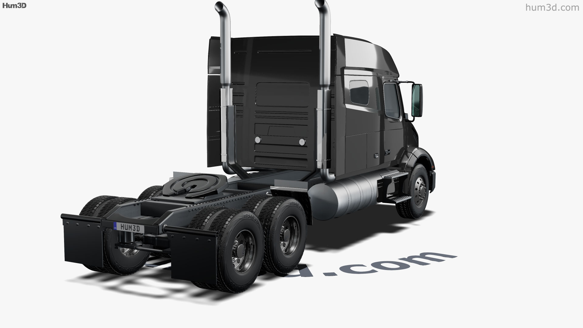 360 view of Volvo VNX 740 Tractor Truck 2023 3D model - 3DModels store
