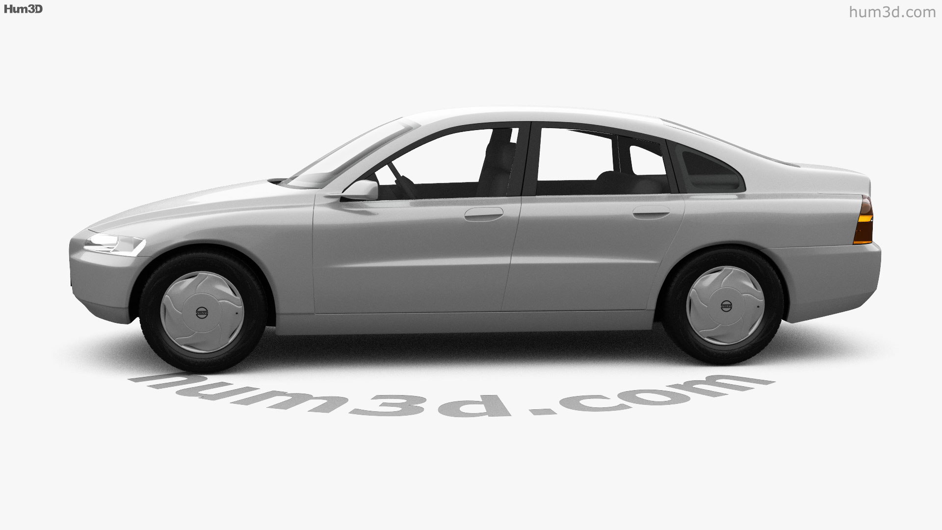 360 view of Volvo ECC 1995 3D model - 3DModels store