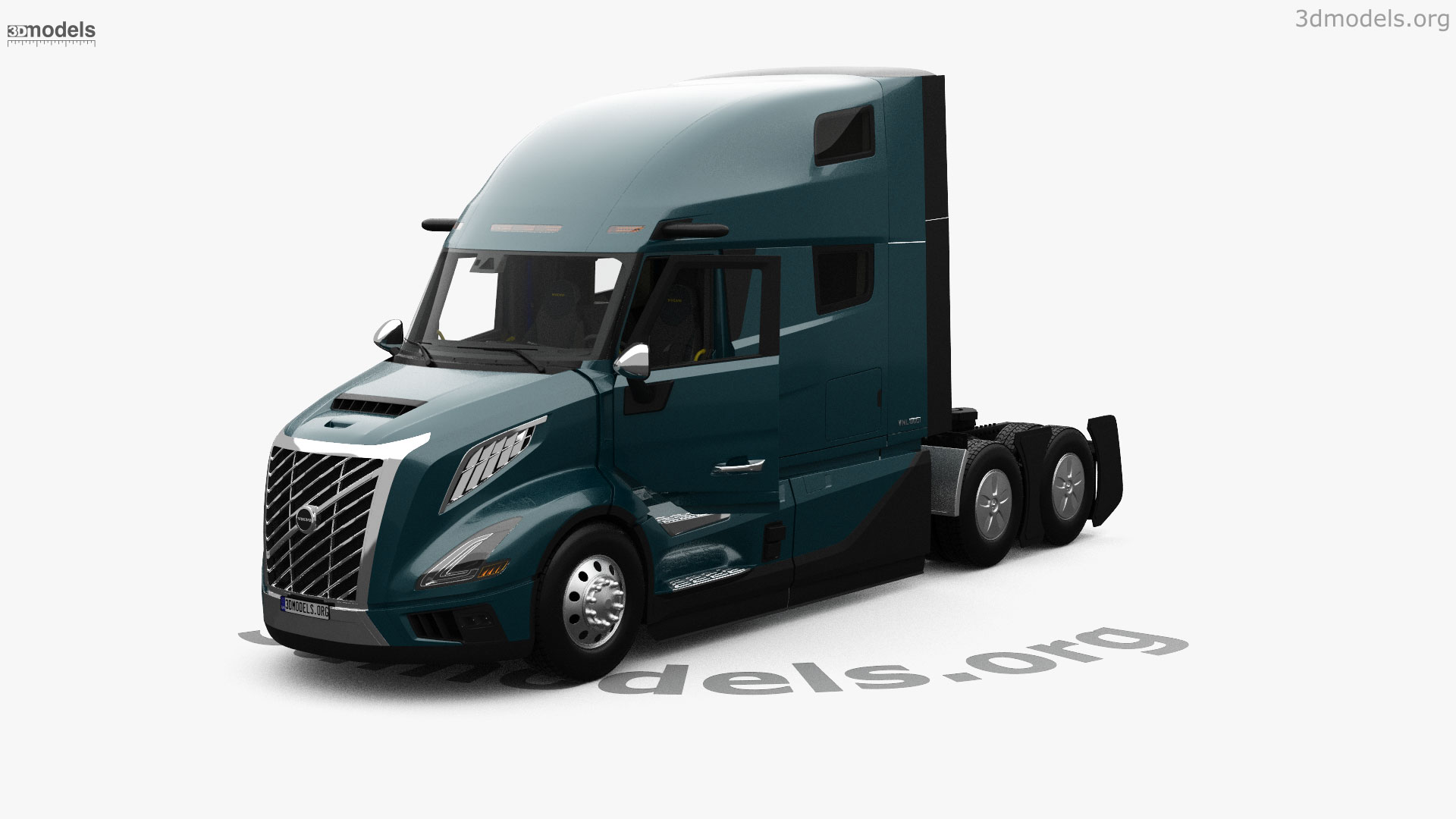 360 view of Volvo VNL 74" Sleeper Cab High Roof Tractor Truck with HQ ...