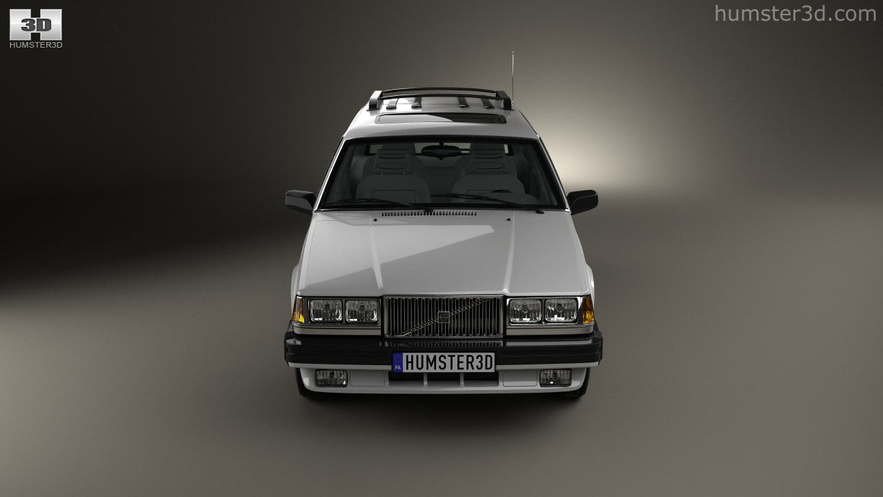 360 view of Volvo 745 kombi 1992 US 3D model - 3DModels store