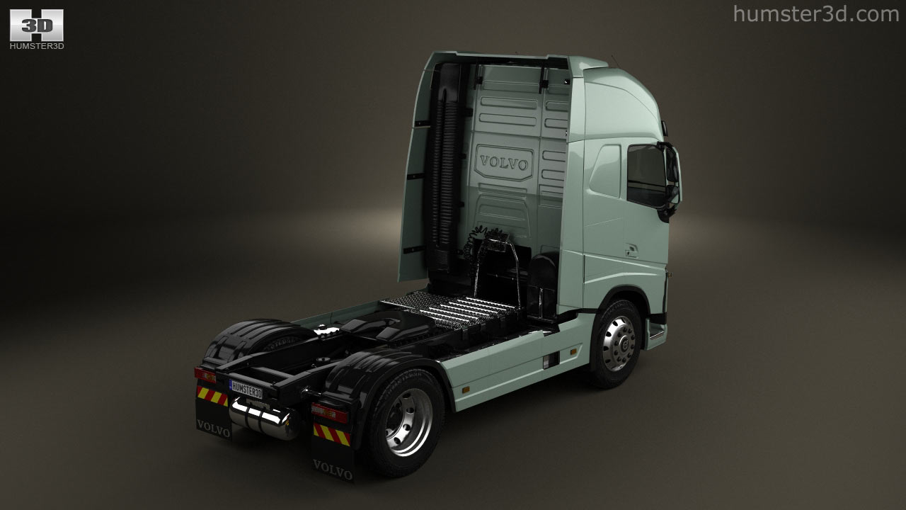 360 view of Volvo FH Tractor Truck 2016 3D model - 3DModels store