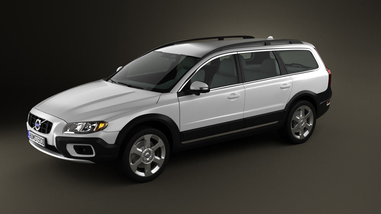 360 view of Volvo XC70 2014 3D model - 3DModels store