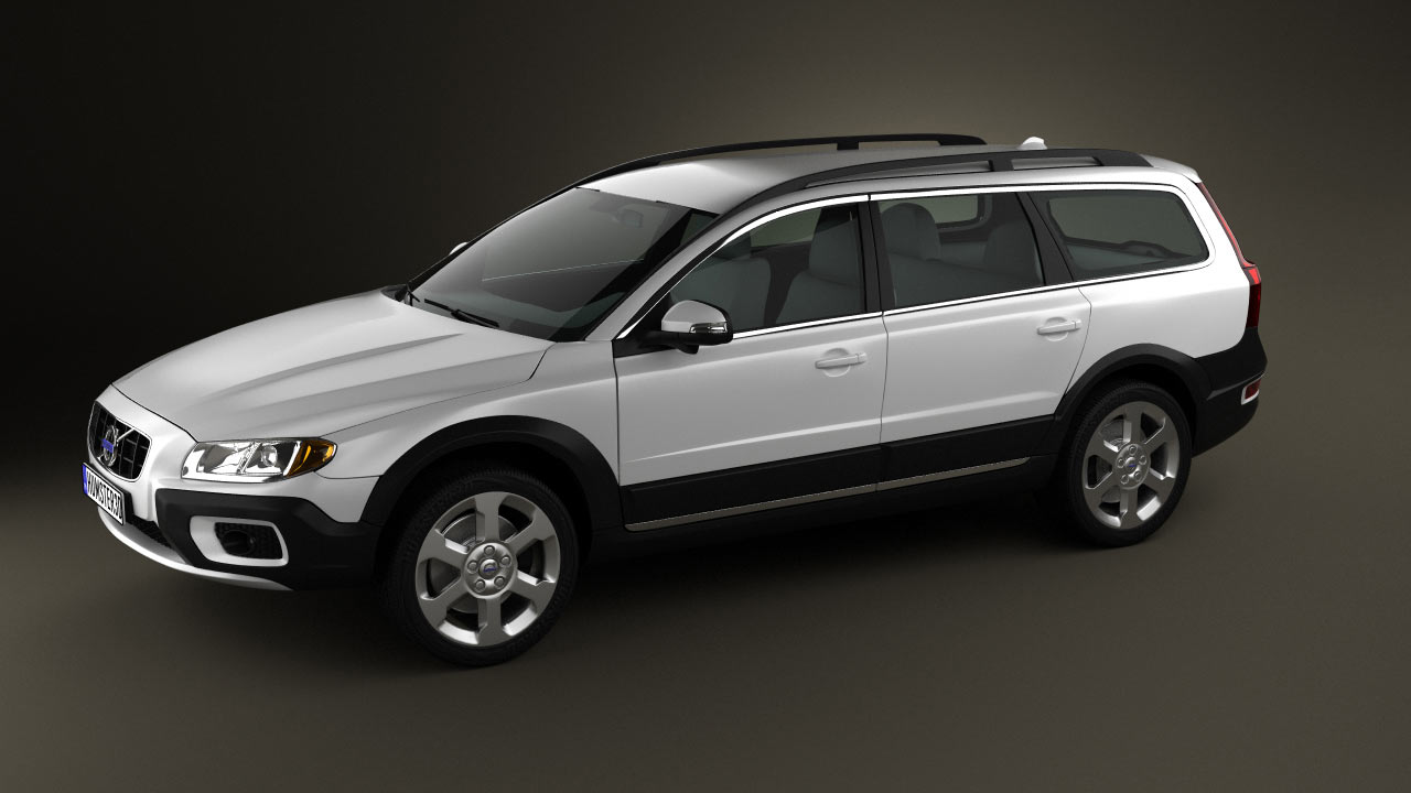 360 view of Volvo XC70 2014 3D model - 3DModels store