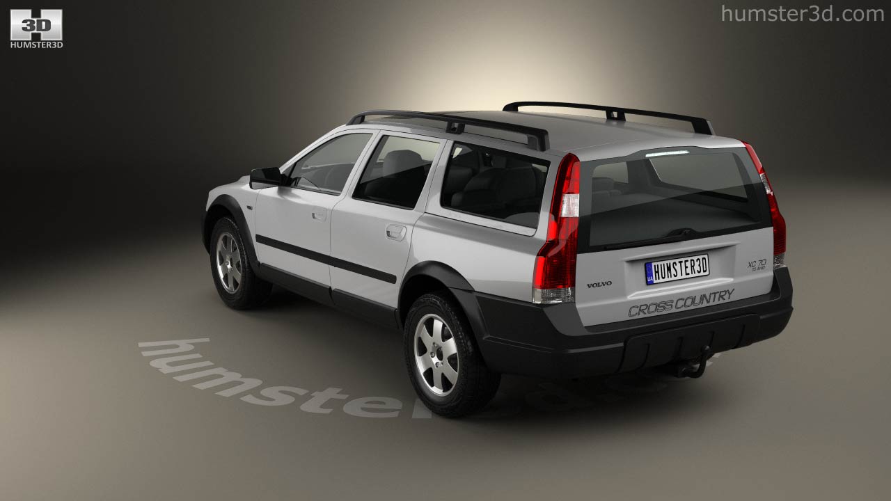 360 view of Volvo XC70 2004 3D model - 3DModels store