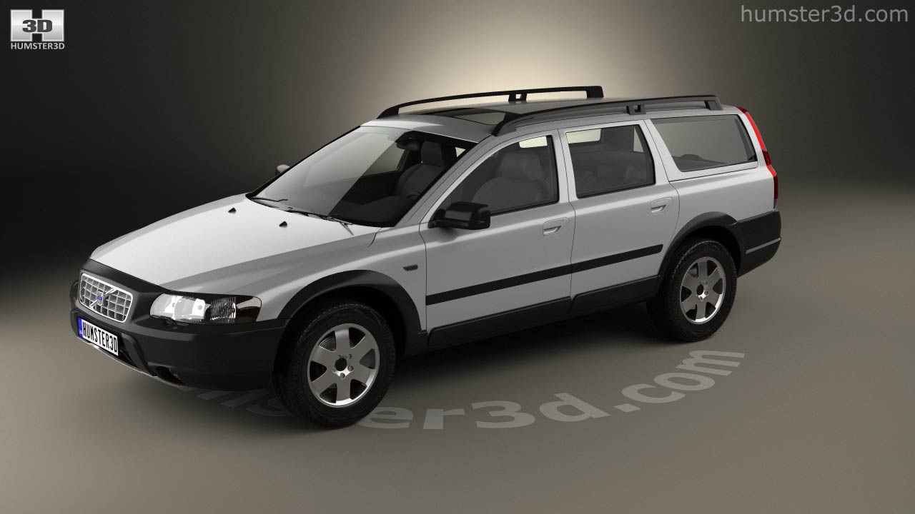 360 view of Volvo XC70 2004 3D model - 3DModels store