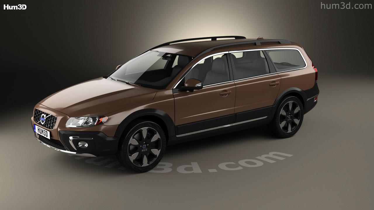 360 view of Volvo XC70 2016 3D model - 3DModels store