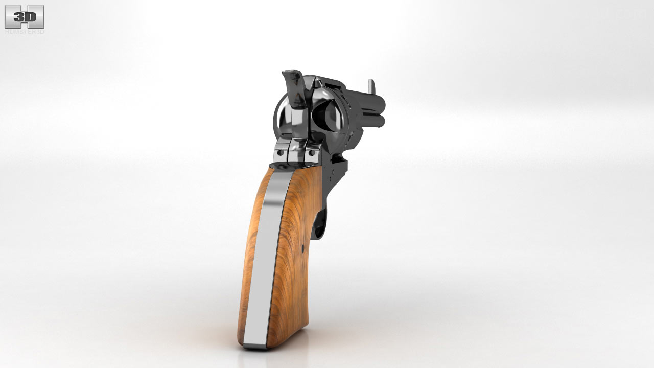 360 view of Colt Single Action Army M1873 3D model - 3DModels store
