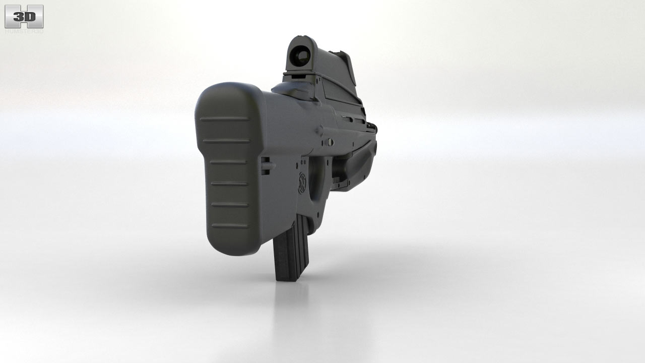 360 view of FN F2000 3D model - 3DModels store