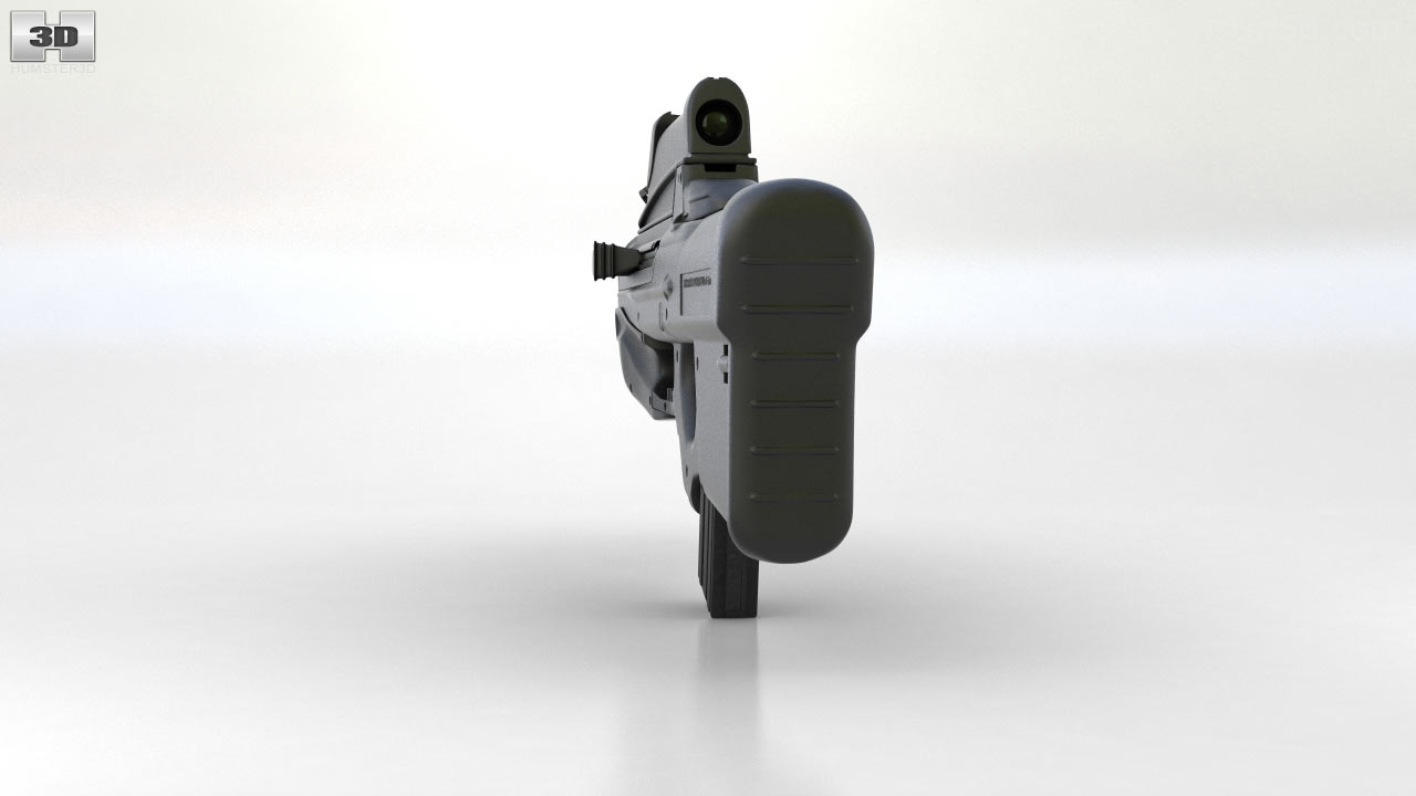 360 view of FN F2000 3D model - 3DModels store