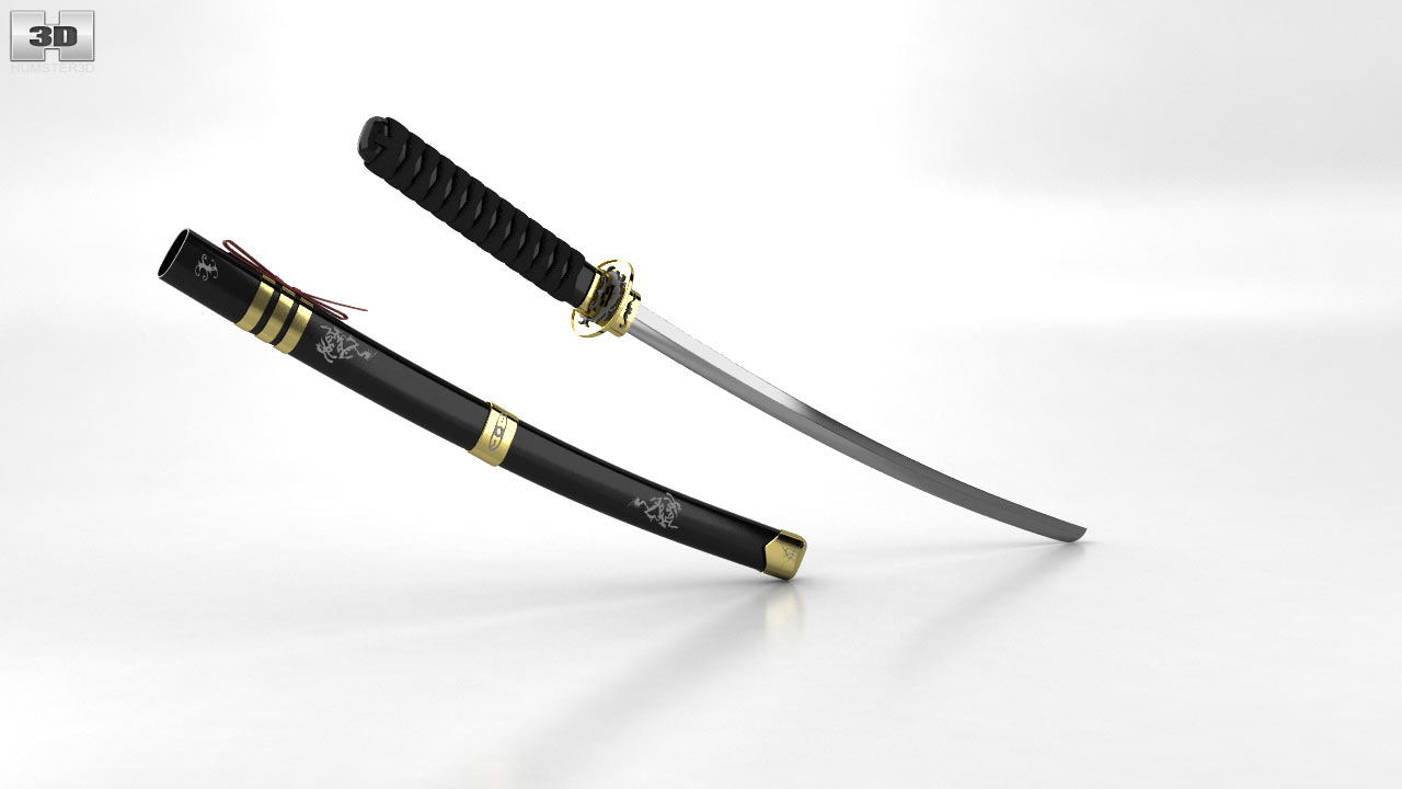 360 view of Katana 3D model - 3DModels store