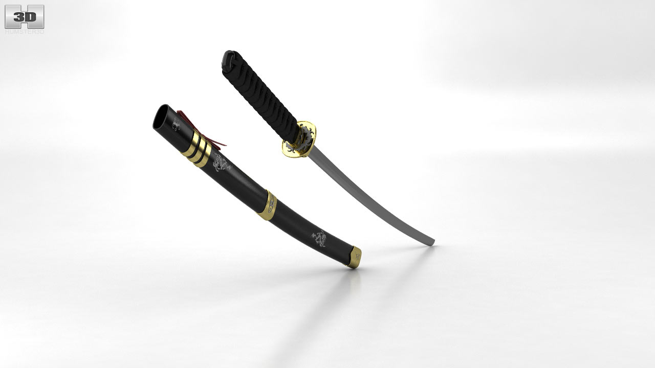360 view of Katana 3D model - 3DModels store