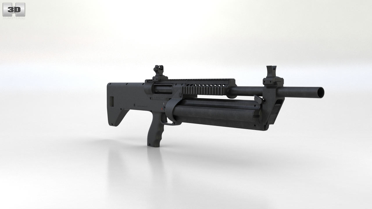 360 view of SRM Arms Model 1216 3D model - 3DModels store