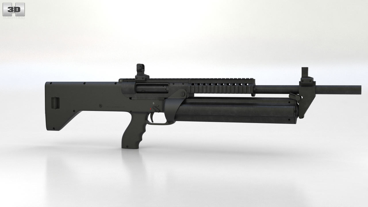 360 view of SRM Arms Model 1216 3D model - 3DModels store