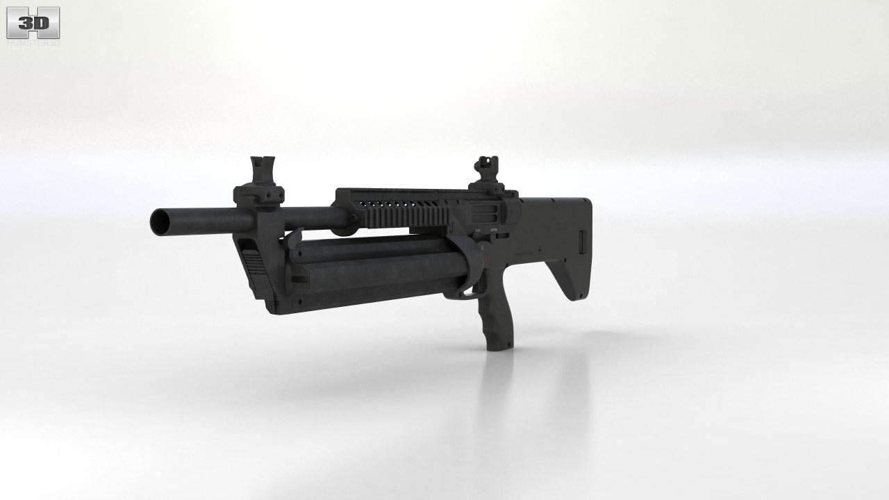 360 view of SRM Arms Model 1216 3D model - 3DModels store