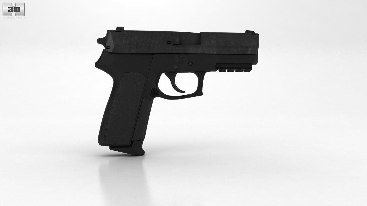 360 view of SIG Sauer SP 2022 3D model - 3DModels store