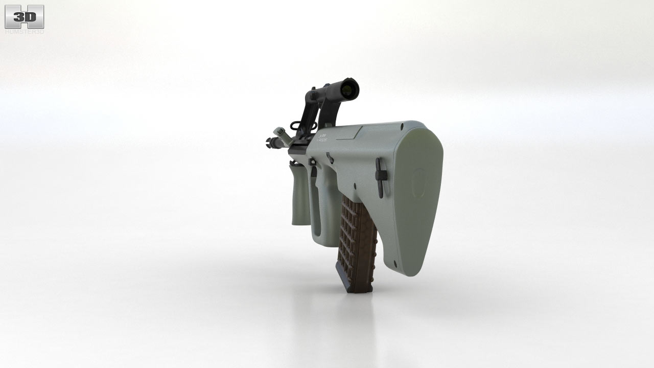 360 view of Steyr AUG A1 3D model - 3DModels store