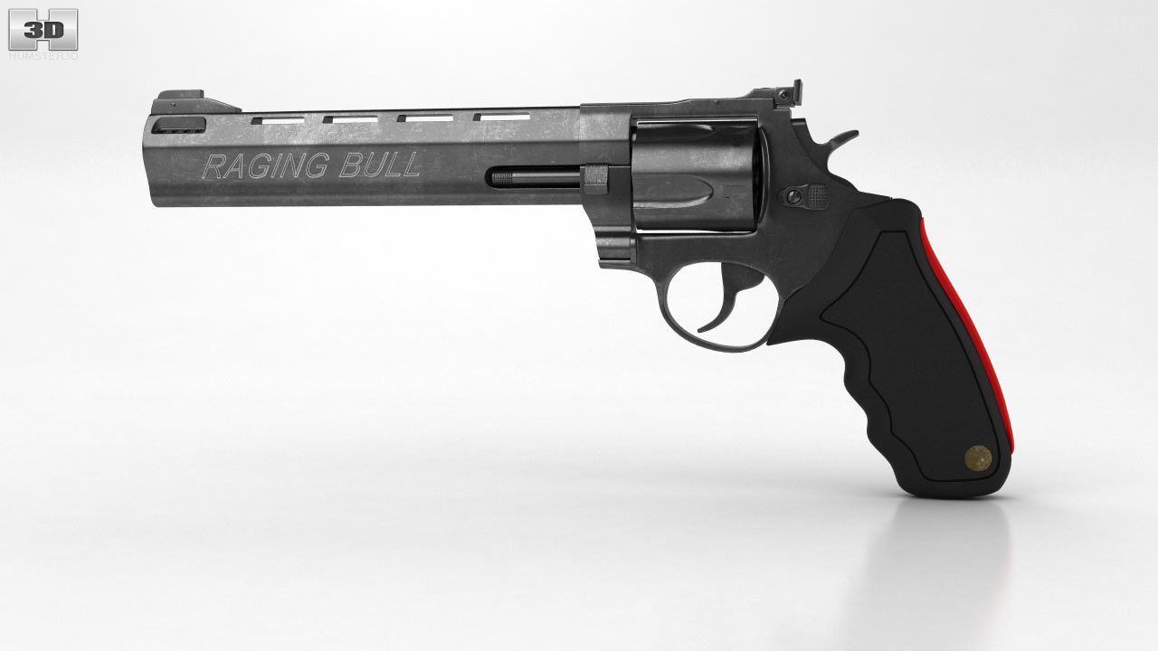 360 view of Taurus Raging Bull 3D model - 3DModels store