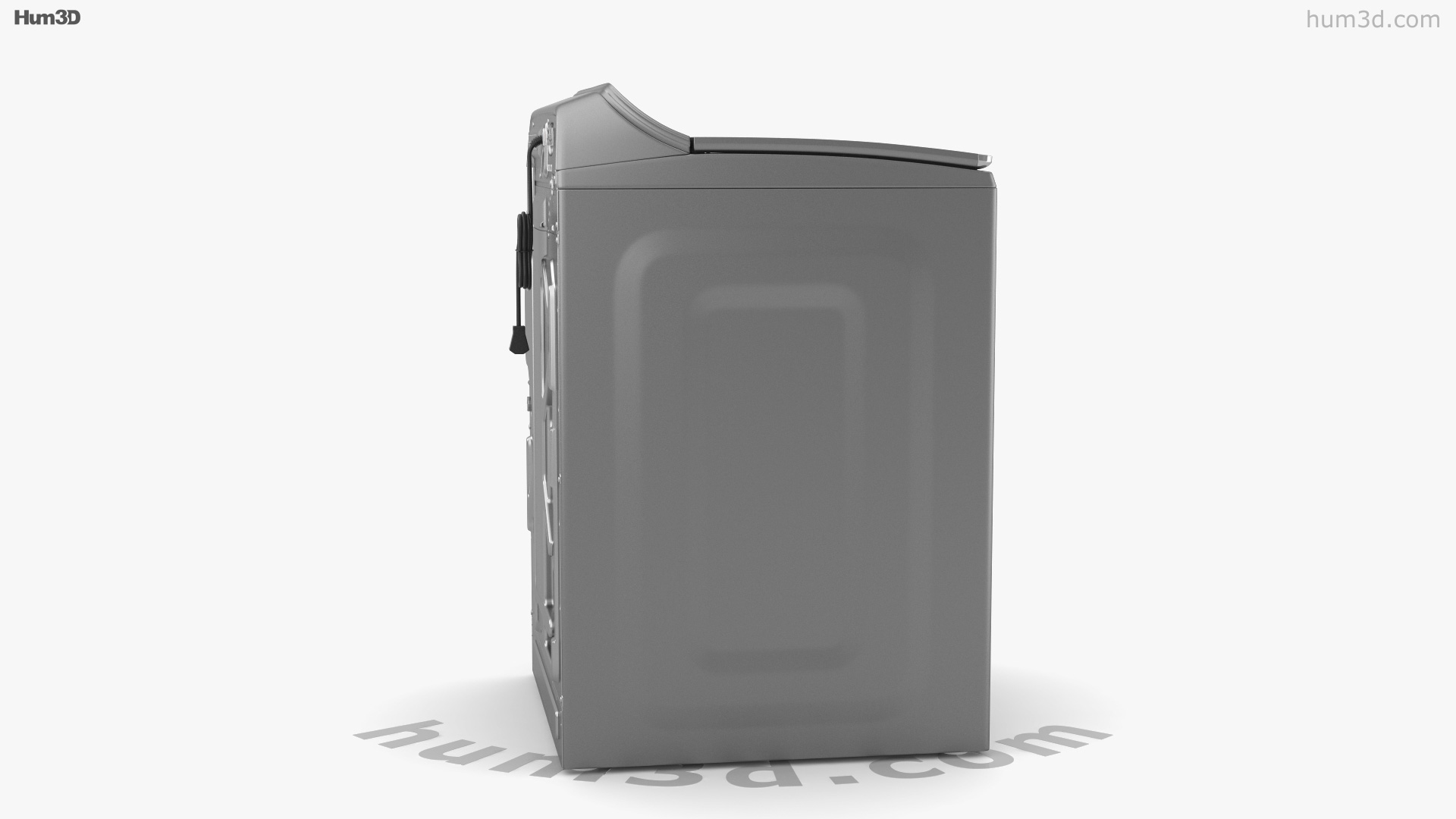 360 view of Whirlpool Topload Washing Machine 3D model - 3DModels store