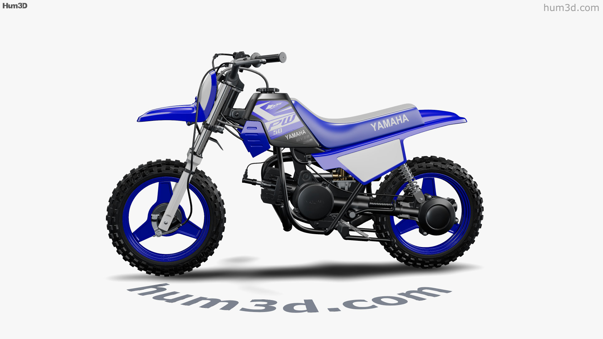 360 view of Yamaha PW50 2020 3D model - 3DModels store
