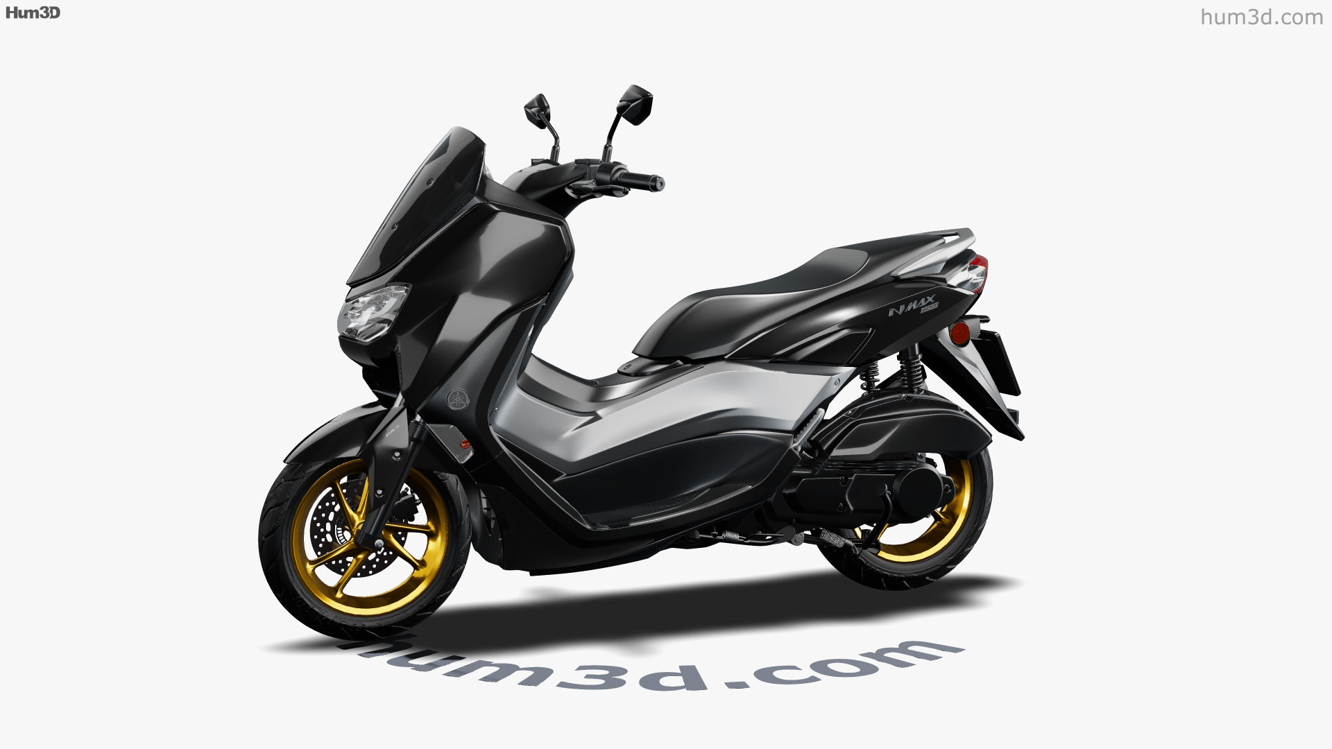 360 view of Yamaha NMAX 155 2020 3D model - 3DModels store