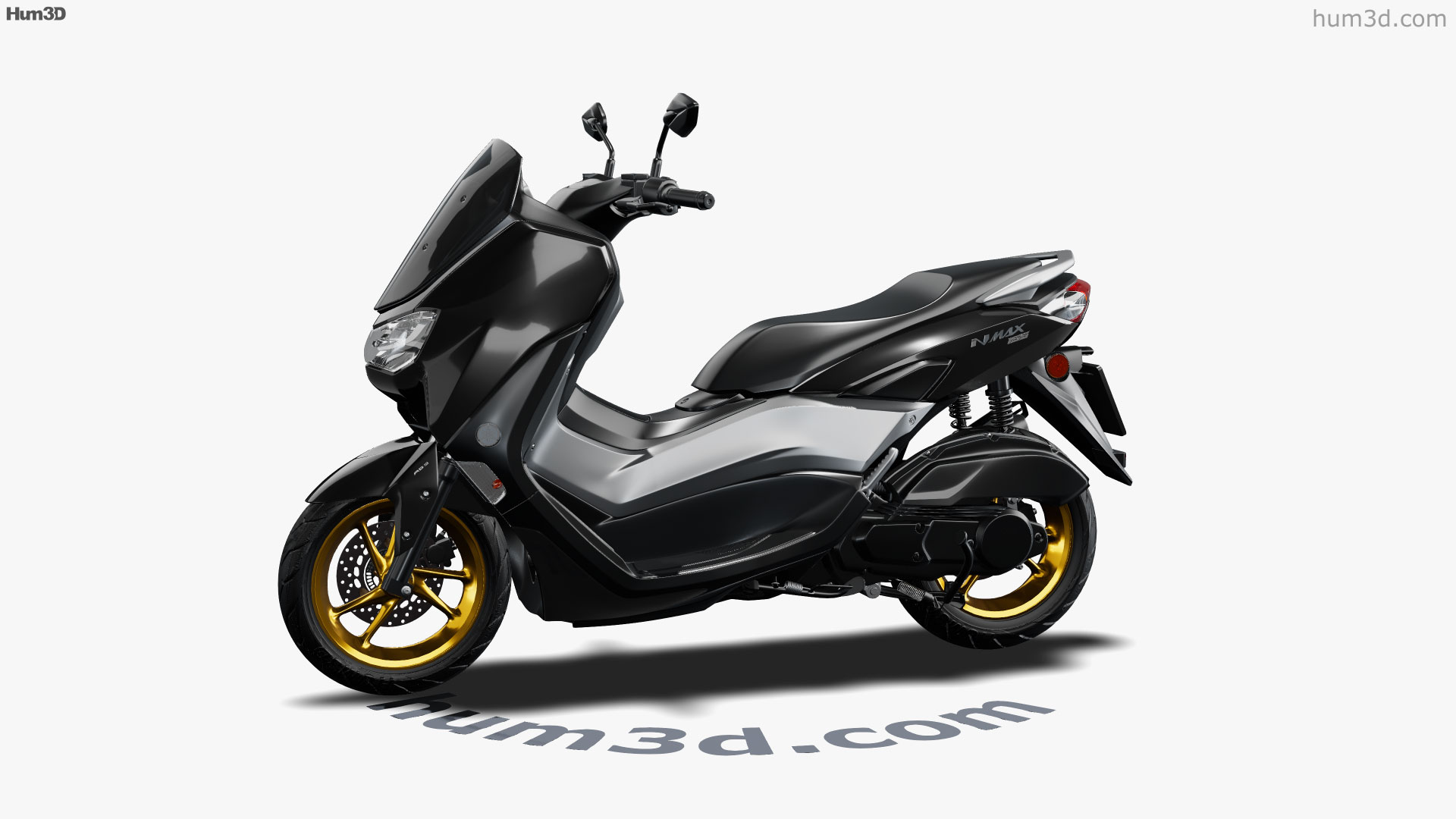 360 view of Yamaha NMAX 155 2020 3D model - 3DModels store