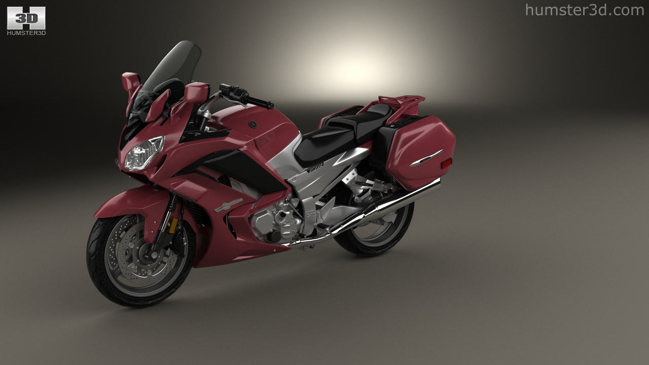 360 view of Yamaha FJR1300 ES 2013 3D model - 3DModels store
