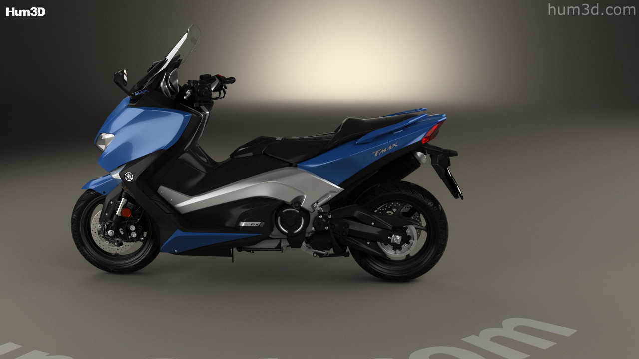 360 view of Yamaha TMAX 2017 3D model - 3DModels store
