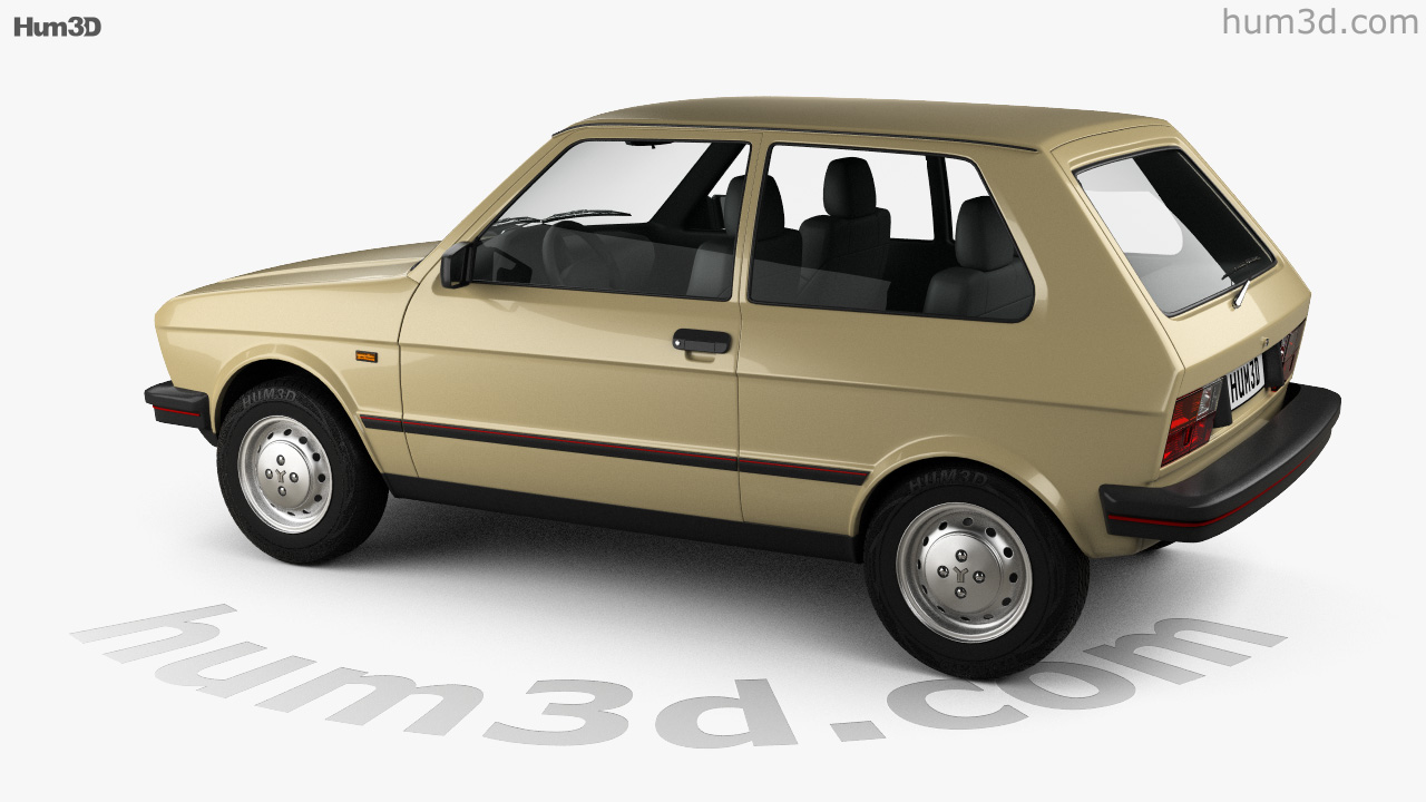 360 view of Zastava Yugo 45 1980 3D model - 3DModels store