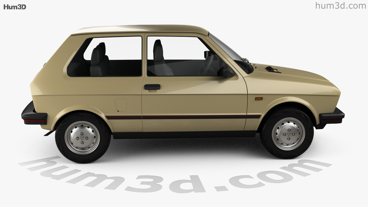 360 view of Zastava Yugo 45 1980 3D model - 3DModels store