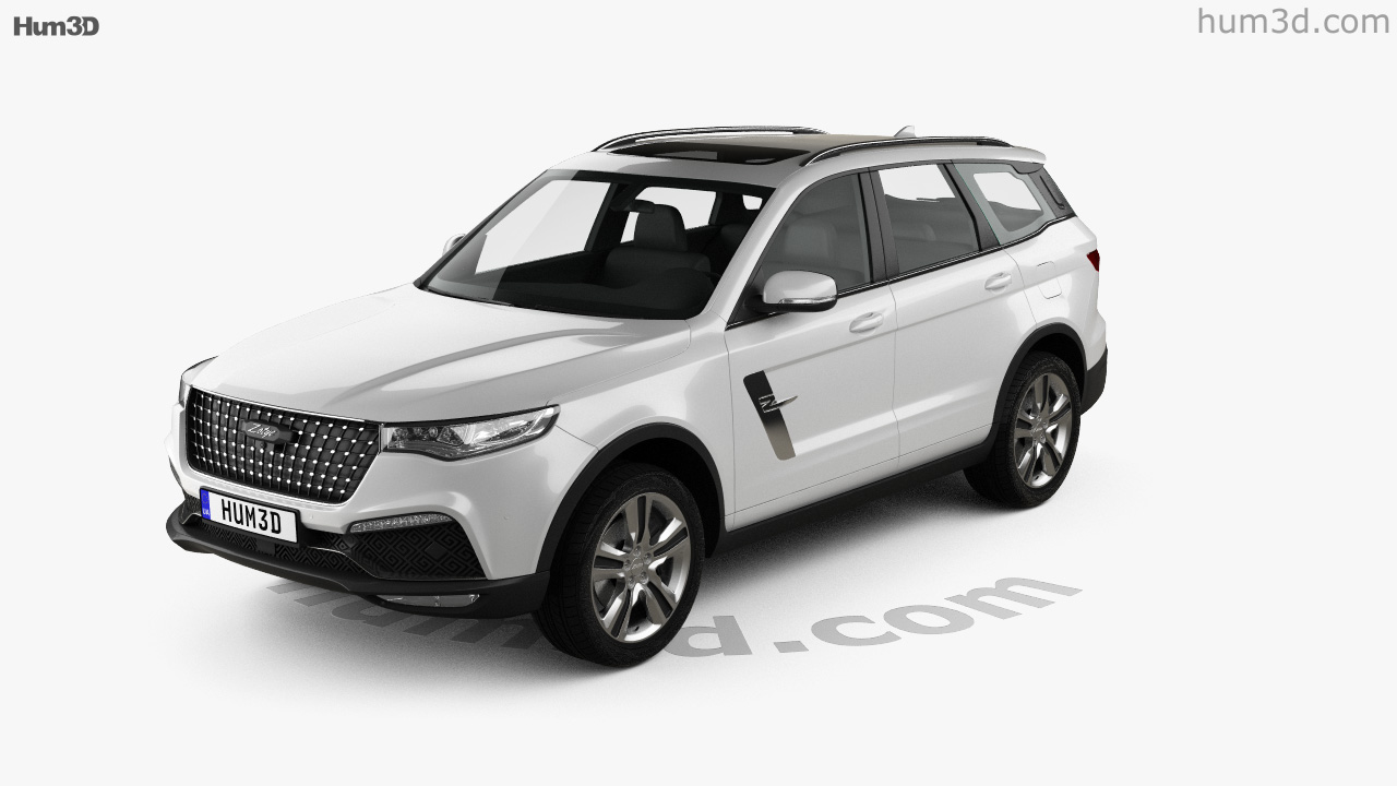 360 view of Zotye T800 2020 3D model - 3DModels store
