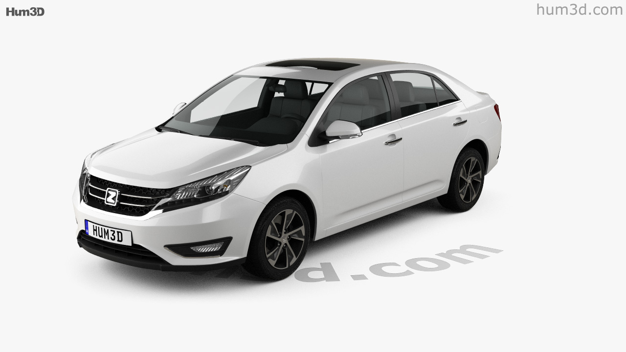360 view of Zotye Z360 2020 3D model - 3DModels store