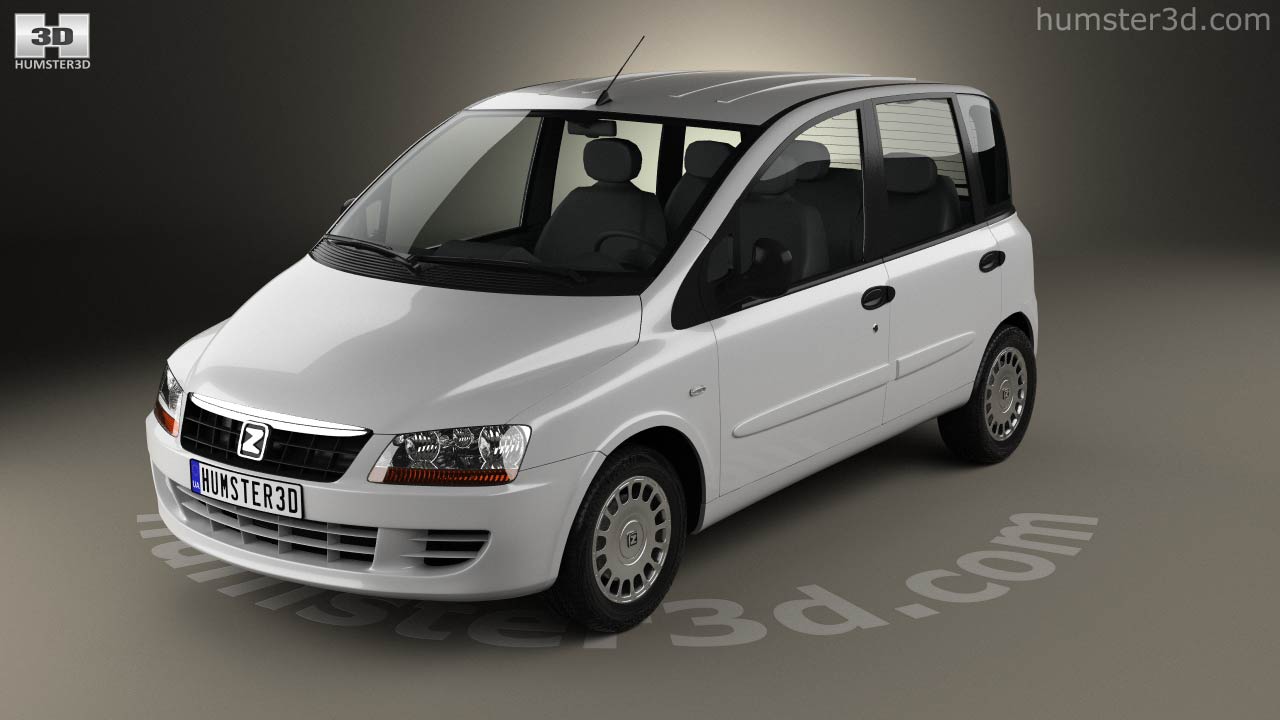 360 view of Zotye Multiplan 2013 3D model - 3DModels store