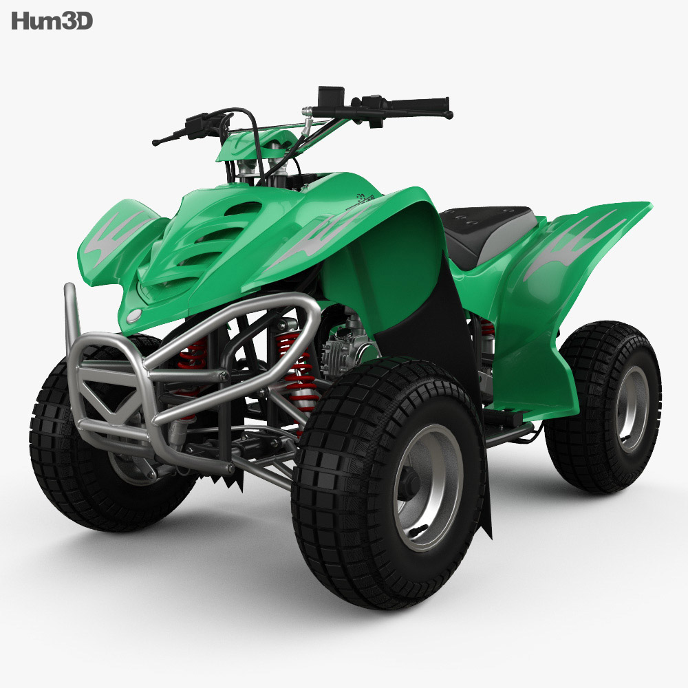 APC Edge 90 ATV 2018 3D model - Download ATV on 3DModels.org